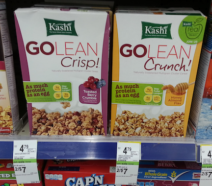 Kashi Go Lean Cereals Just $2.50