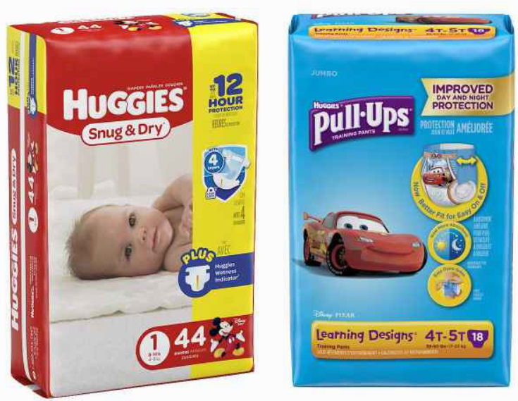 Pull-Ups Jumbo Packs As Low As $2.77 OR Huggies Diapers $4.43 Next Week!