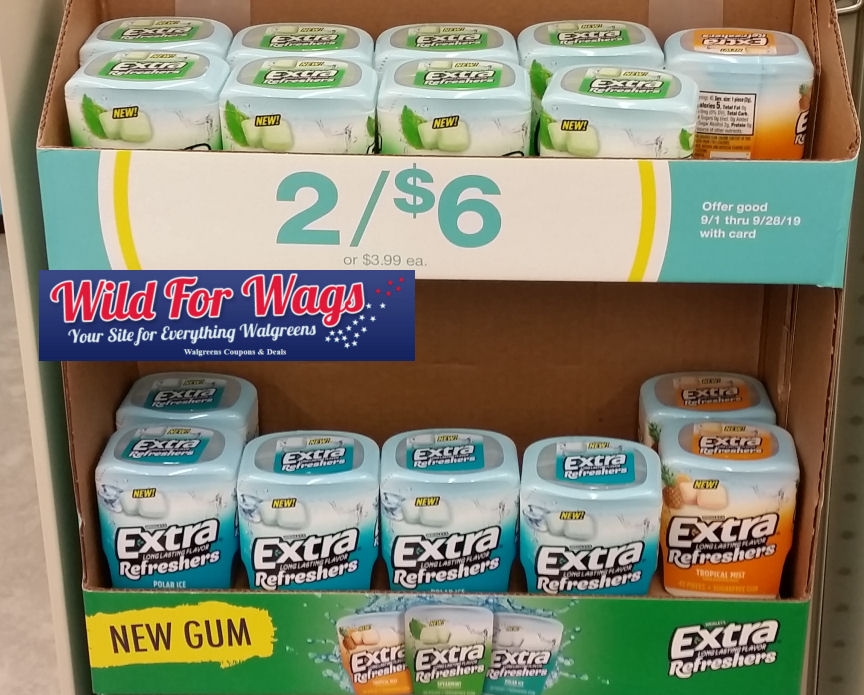 Nice Deal on Extra Refresher’s Gum!