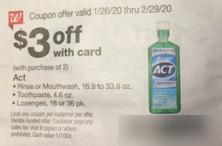 Act Kids Toothpaste 98¢ Next Week – Print Now!